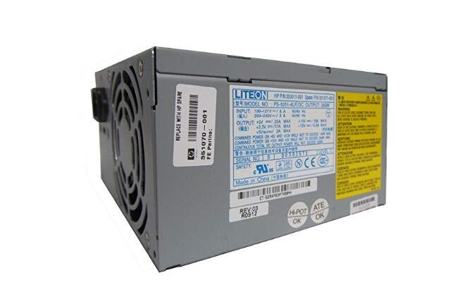 353011-001 351071-001 250W For HP DX2000/D240 Power Supply Unit For HP ...