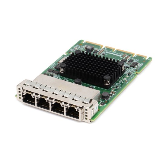Broadcom BCM95720N2004DC BCM5720 LOM Board 1GbE Base-T Quad Port OCP ...