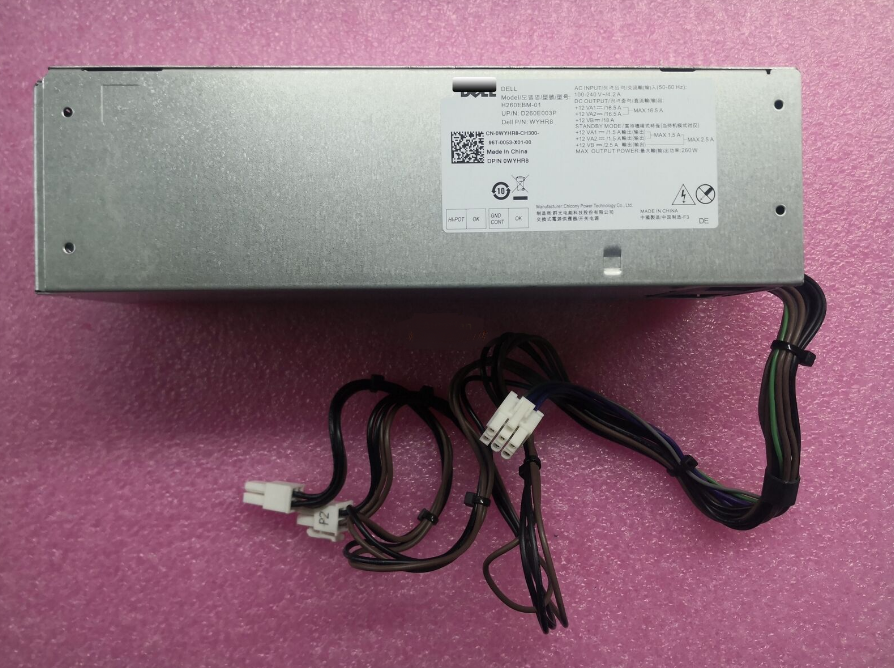 J17YJ 0J17YJ 260W Power Supply For Dell 7080MT 7070 7060 3050M L260EBM ...