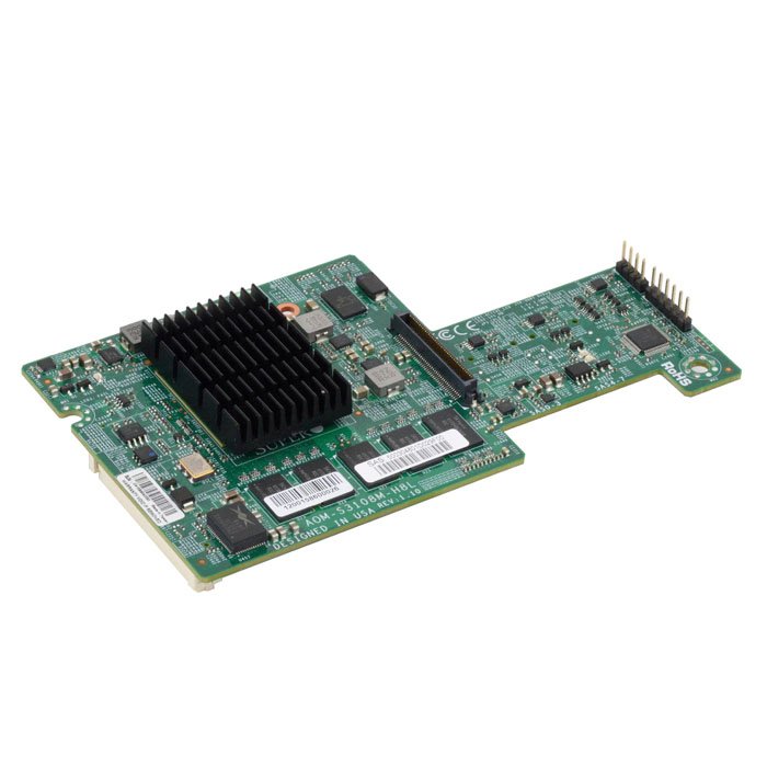 Supermicro AOM-S3108M-H8L Low Profile 12Gb/s Eight-Port SAS Internal ...
